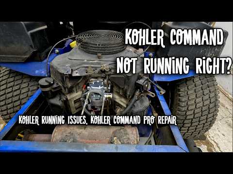 Kohler Command Pro Carburetor Cleaning Troubleshooting Rebuild Repair and Replacement Easy How To