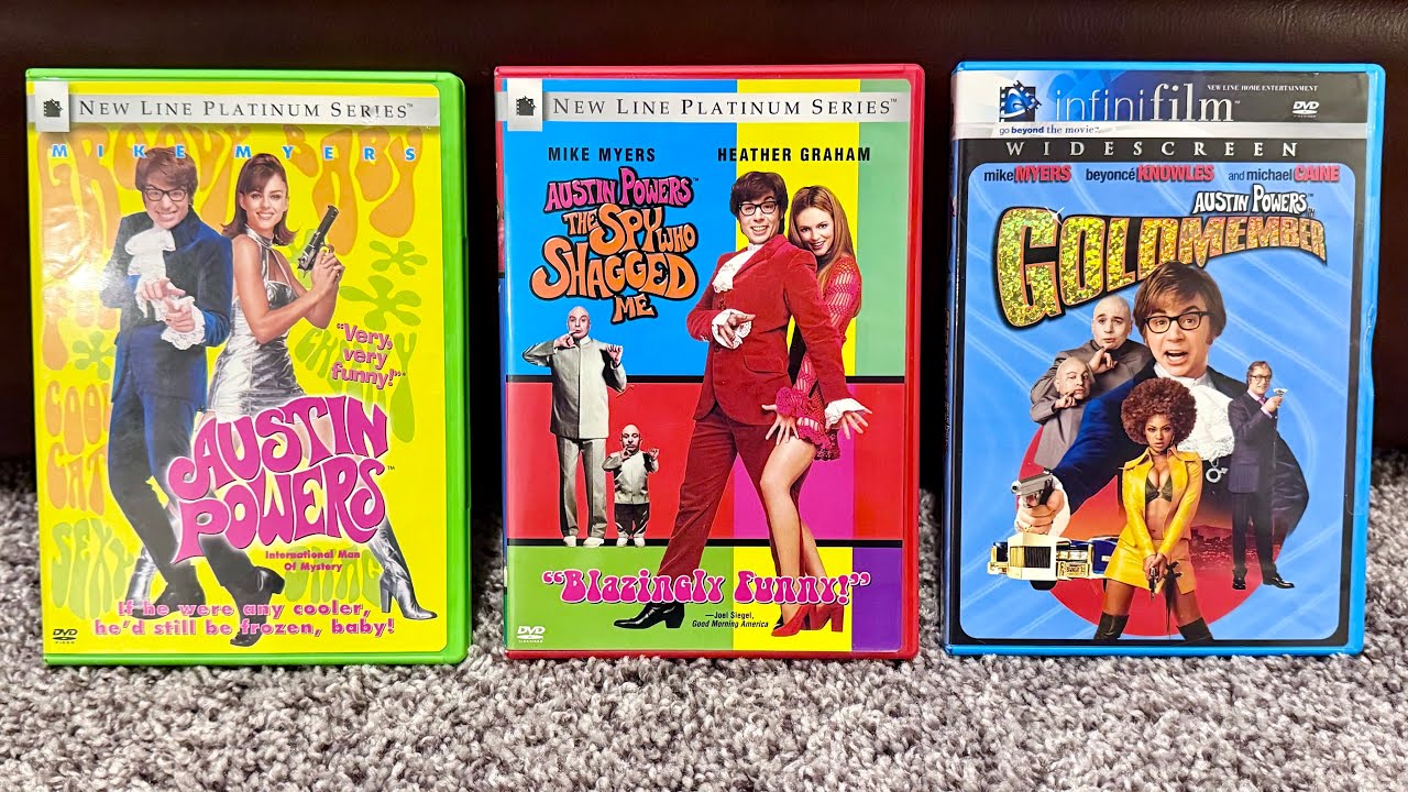 My Austin Powers DVD Collection!