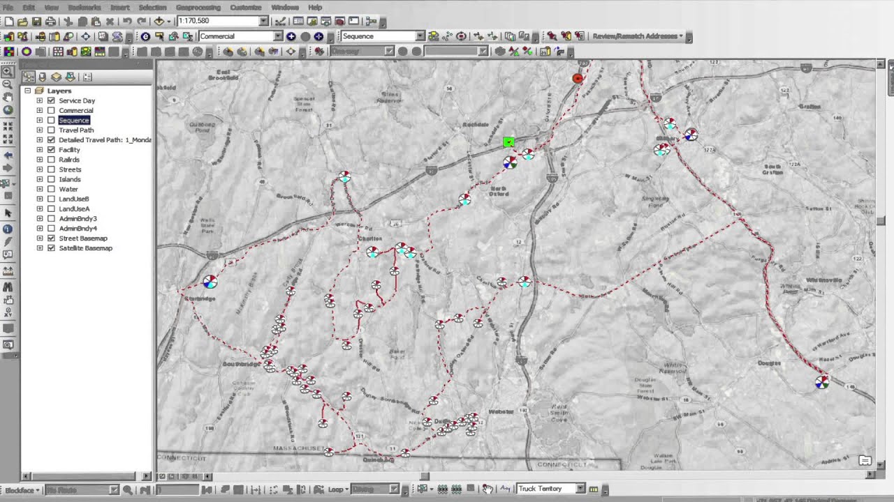 Multi Day Routing for Commercial Waste Collection