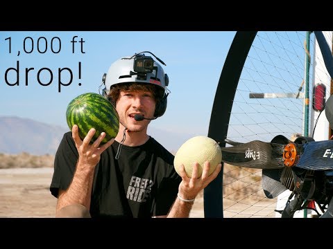 Terminal Velocity Melon Vs. Lake!!!
