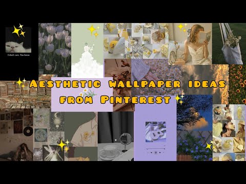 50+ aesthetic wallpaper ideas from Pinterest✨