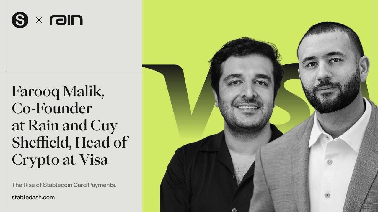 Building Stablecoin Cards That Work at 150M Merchants: Visa + Rain's Strategy | Farooq & Cuy | S6 E1