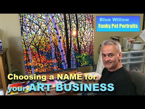 Choosing a Name for your Art Business