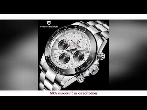 Latest Products You Must Know! PAGANI DESIGN 2024 New PD-1644 Meteorite Dial Fashion Men Quartz Wr