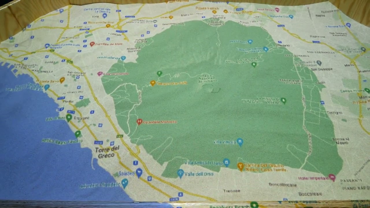 Online maps  (Augmented reality sandbox)