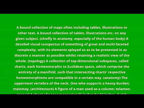 what is the meaning of atlas
