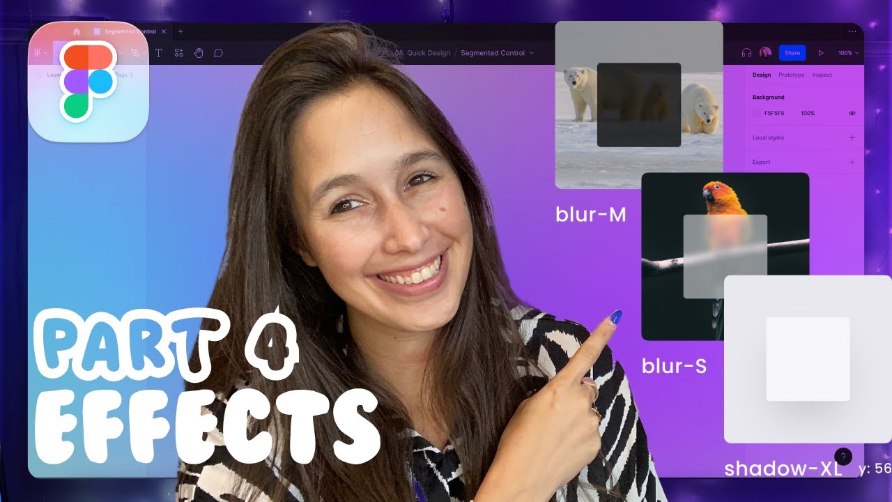 Figma Design System - Effects (Using styles) | Part 4 | Figma Step-by-Step Tutorial
