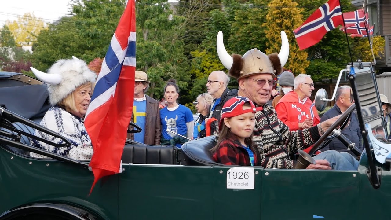 Syttende Mai (Norwegian Constitution Day) Parade in Ballard