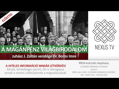 P.T.K. - BOROS IMRE - A MAGÁNPÉNZ VILÁGBIRODALOM