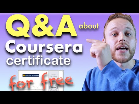 Q&A on COURSERA FINANCIAL AID | Answering your comments on how to get Coursera certificate for free
