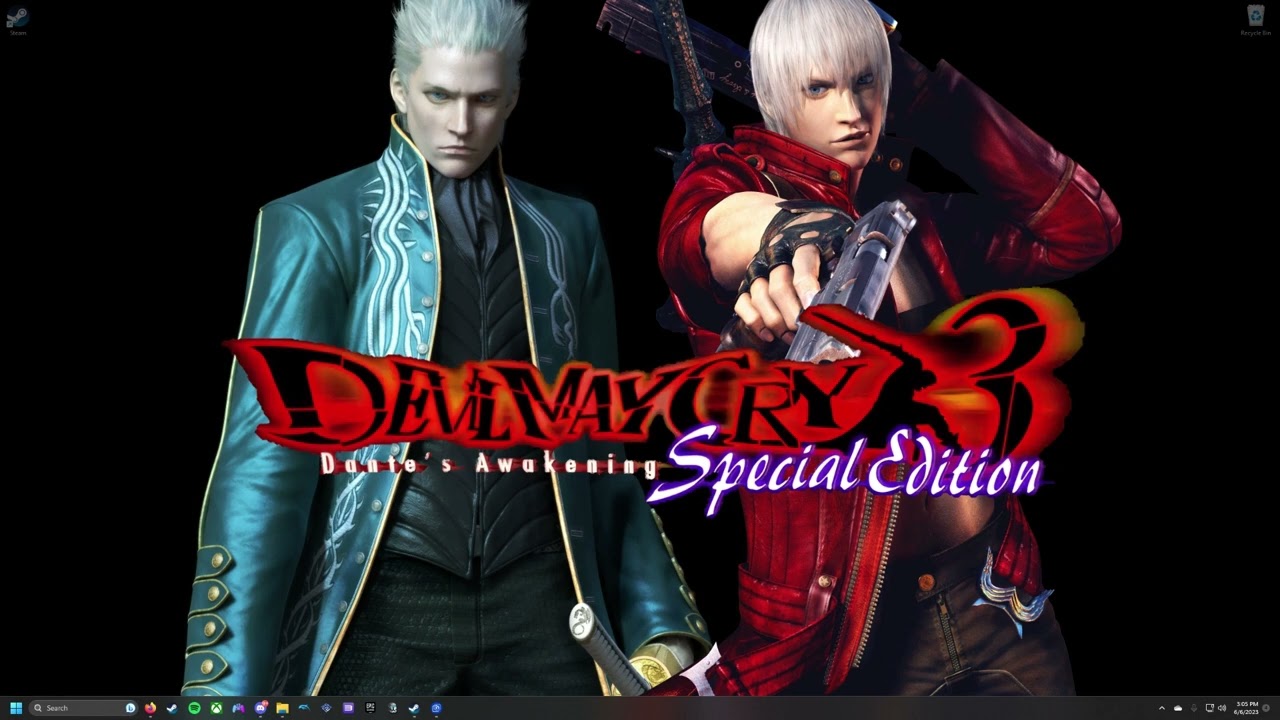 Serph's Wallpapers - DMC3: Title Screen