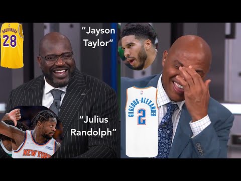 Charles Barkley and Shaq Forgetting Players Names (2022-23 Edition)