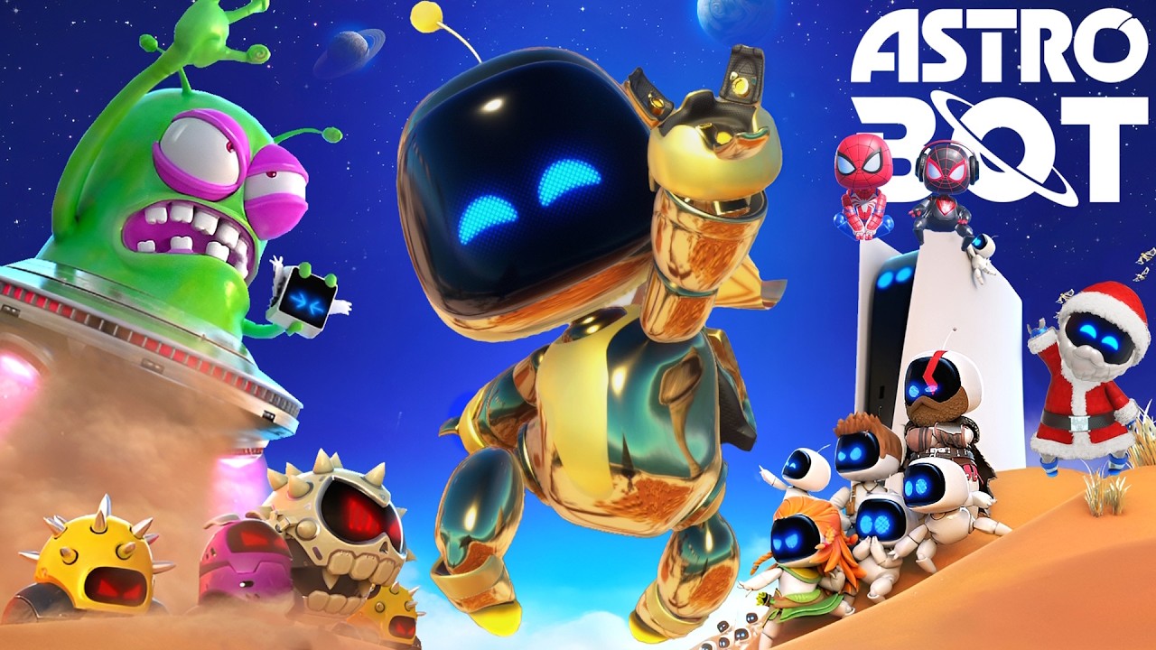 ASTRO BOT - Full Game 500% Walkthrough