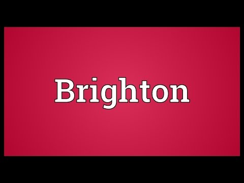 Brighton Meaning