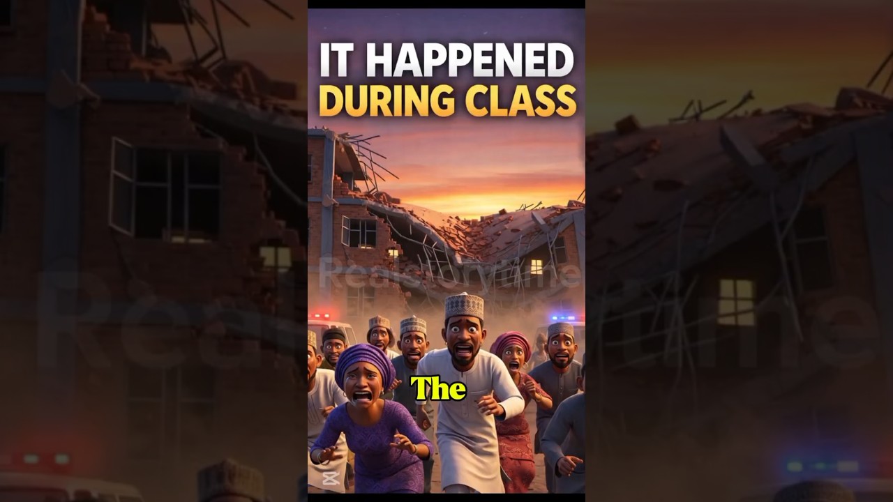 A School Building Collapsed During Class Hours
