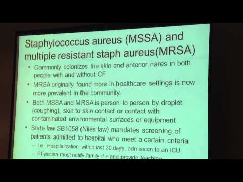 Stanford CF Education Day 2014 Infection Control and Support
