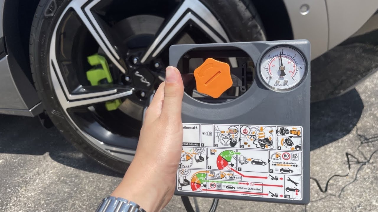 Using Your Tire Mobility Kit - Kia Hyundai Class