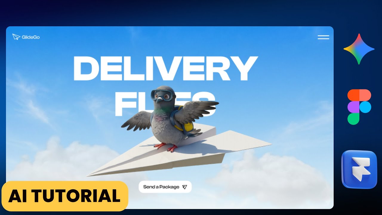 How This ANIMATED WEBSITE Was DESIGNED By GEMINI AI (FRAMER Workflow Tutorial)