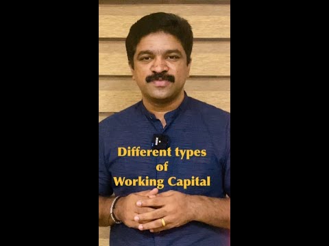 Different types of Working Capital | www.carajaclasses.com