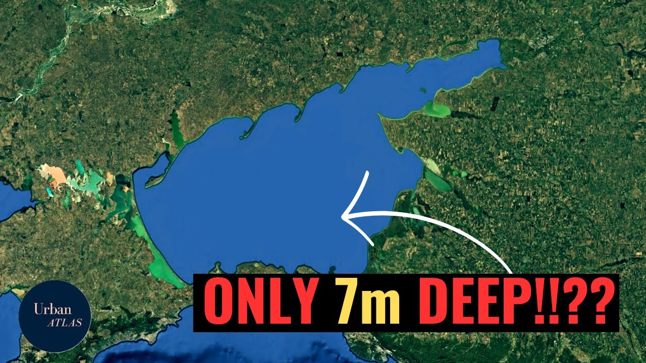 The UNIQUE Geography of the World's SHALLOWEST SEA.....