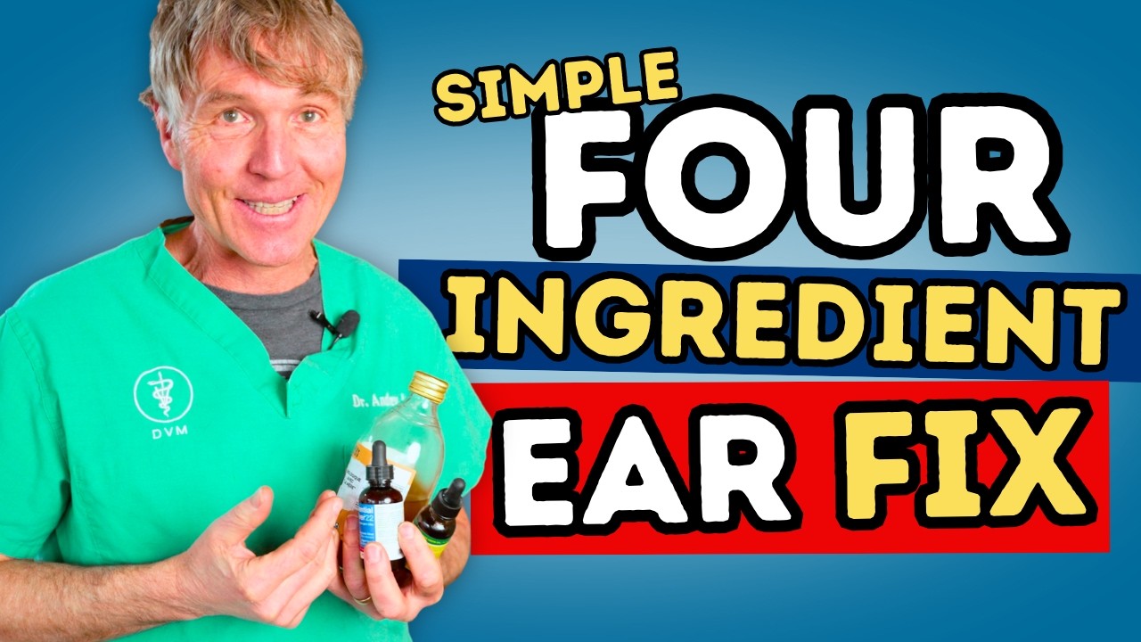 DIY Pet Ear Mix: Stop Itchy, Smelly Dog Ears Naturally