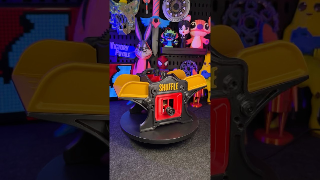 3D Printed Card Shuffler🃏