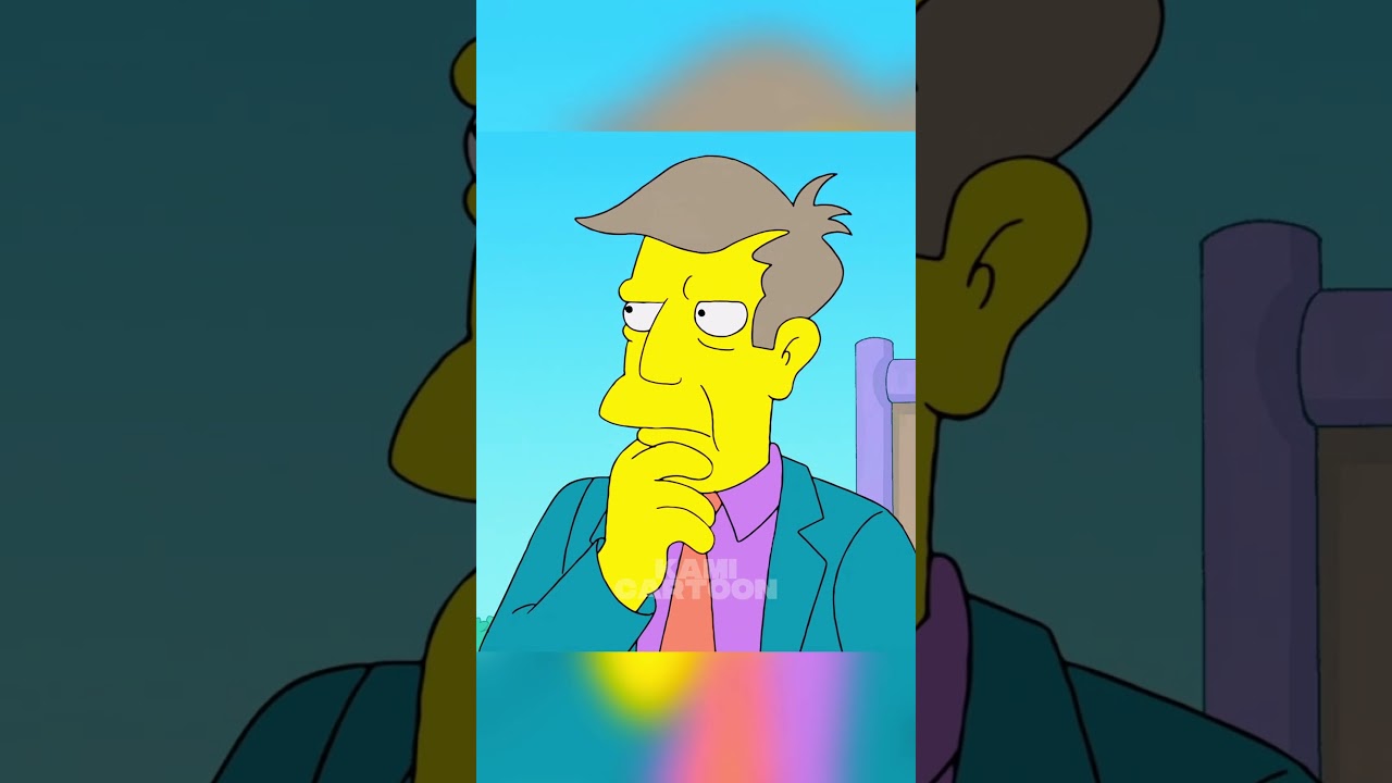 BART MAKES PRINCIPAL SKINNER CHANGE HIS IDENTITY!? #simpsons