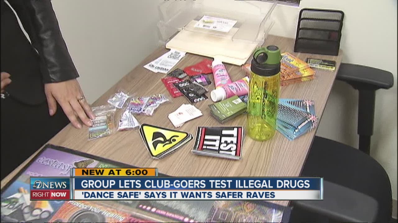 'Dance Safe' lets partiers test their drugs