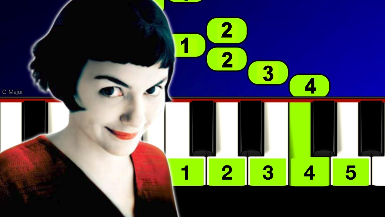 Comptine D Un Autre été Yann Tiersen Piano Tutorial Tres Facile