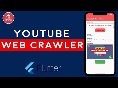 Learn Youtube Details Fetcher Flutter App WebCrawler - Mind Luster