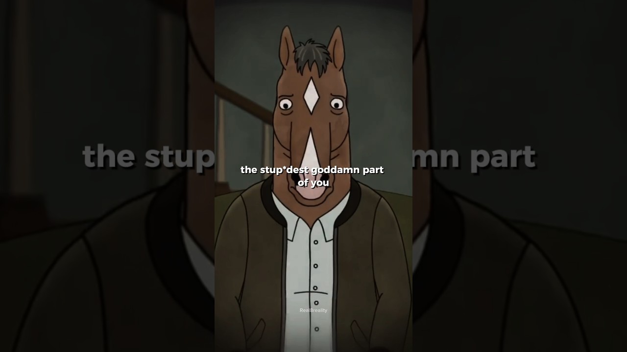 BOJACK HORSEMAN’S DEEPEST QUOTE  #motivation #shorts