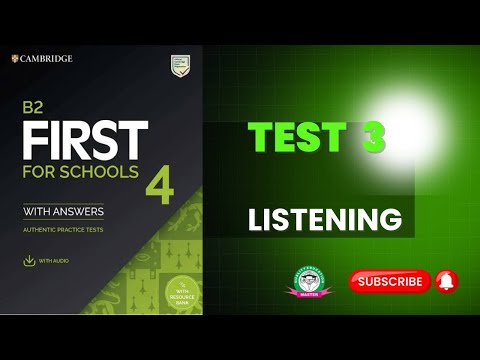 Cover (First for Schools 4 - Test 3)