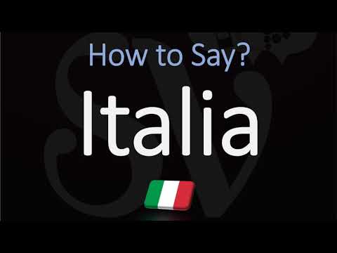 How to Pronounce Italia? (CORRECTLY) Italian for Italy