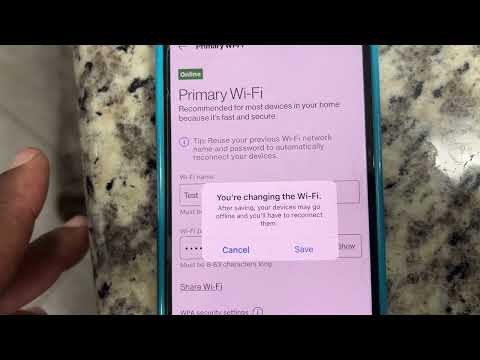 Verizon 5G Home Internet How to change network name and password