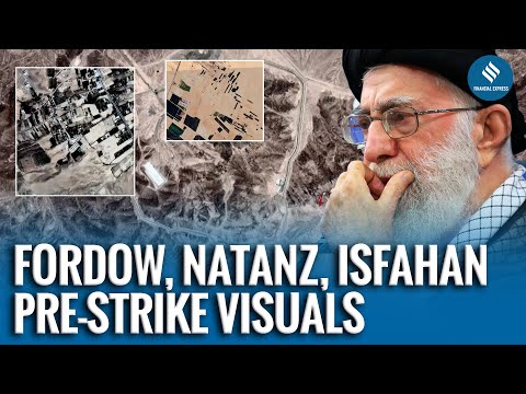 Animated Satellite Imagery Shows Iranian Nuclear Sites Hit by US Strikes at Fordow, Natanz & Isfahan
