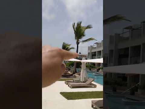 Excellence El Carmen, Dominican Republic. Honeymoon Swim out beachfront suite.