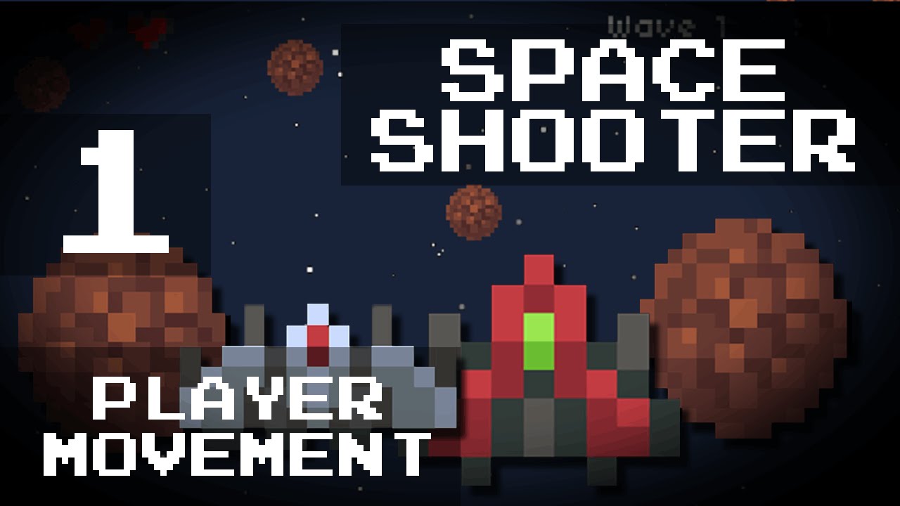 [Game Maker] Easy Space Shooter  - 1: Player Movement