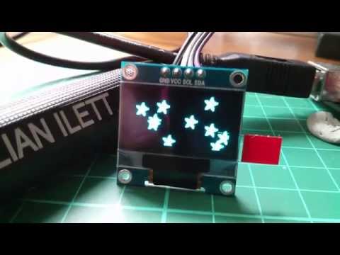 Using the SSD 1306 128*64 display Module with Arduino – Pseudo Random