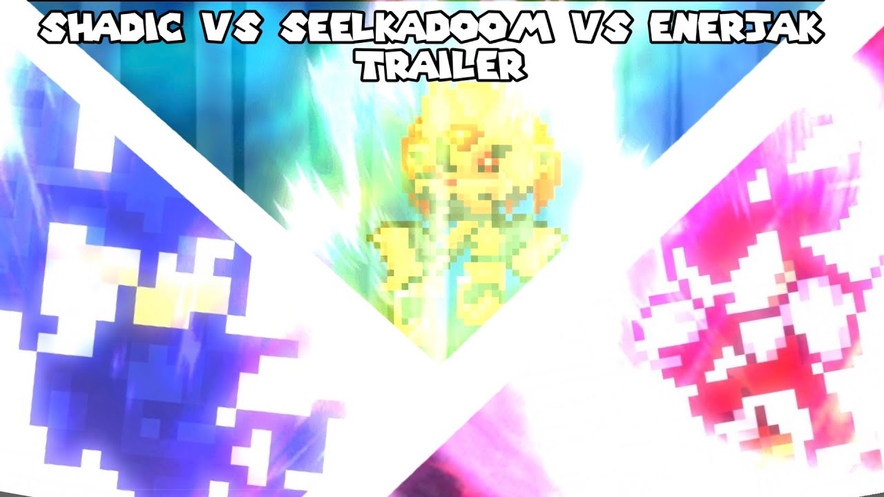 Shadic VS Seelkadoom VS Enerjak Trailer | Sonic Sprite Animation
