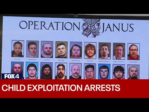 58 people arrested in Texas, 28 children rescued via Operation Janus ...