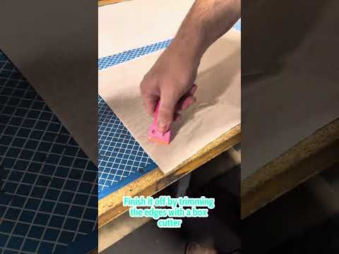 How to Paper-Mask Acrylic Sheets with a Scraper Tool | Easy Laser Prep Tips for Clean Cuts