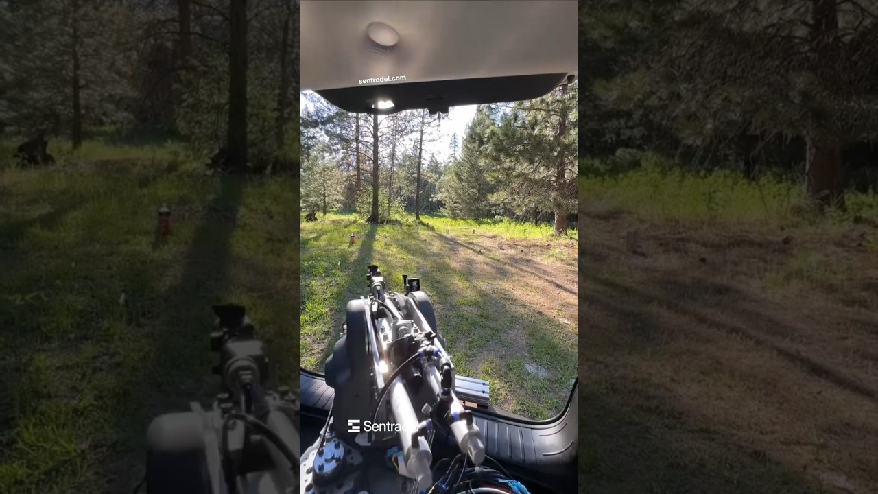 AI Turrets vs Drones: Sentradel’s Autonomous Sentry (@sts_3d) #AI #DroneDefense #Sentradel