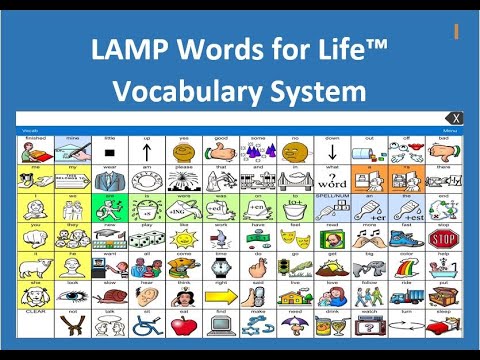 LAMP Words for Life Vocabulary System