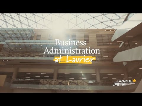 Lazaridis Bachelor of Business Administration at Laurier- Social Media Version