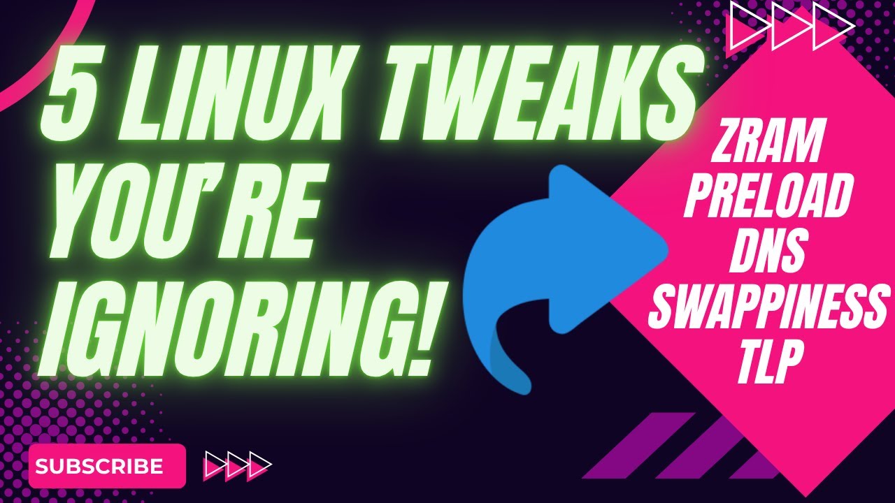 5 Linux Tweaks to Speed Up Performance, Boost Battery & Reduce Lag [Must Try in 2025!]