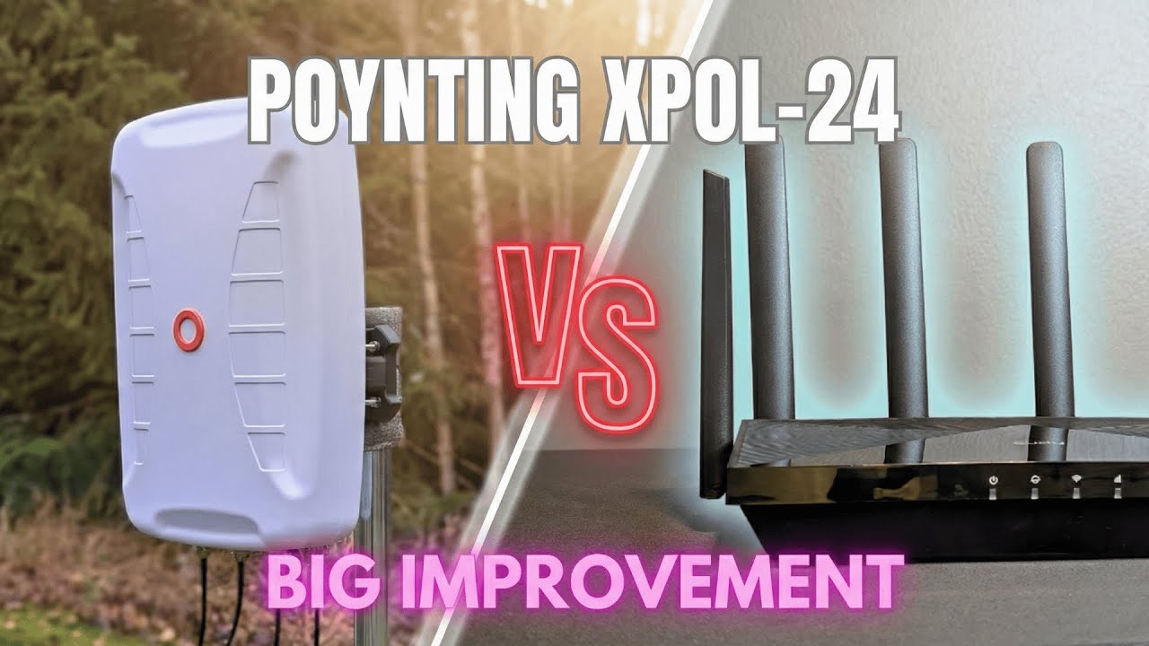 Poynting XPOL-24 vs Cudy P5 Stock Antenna – Which Performs Better?