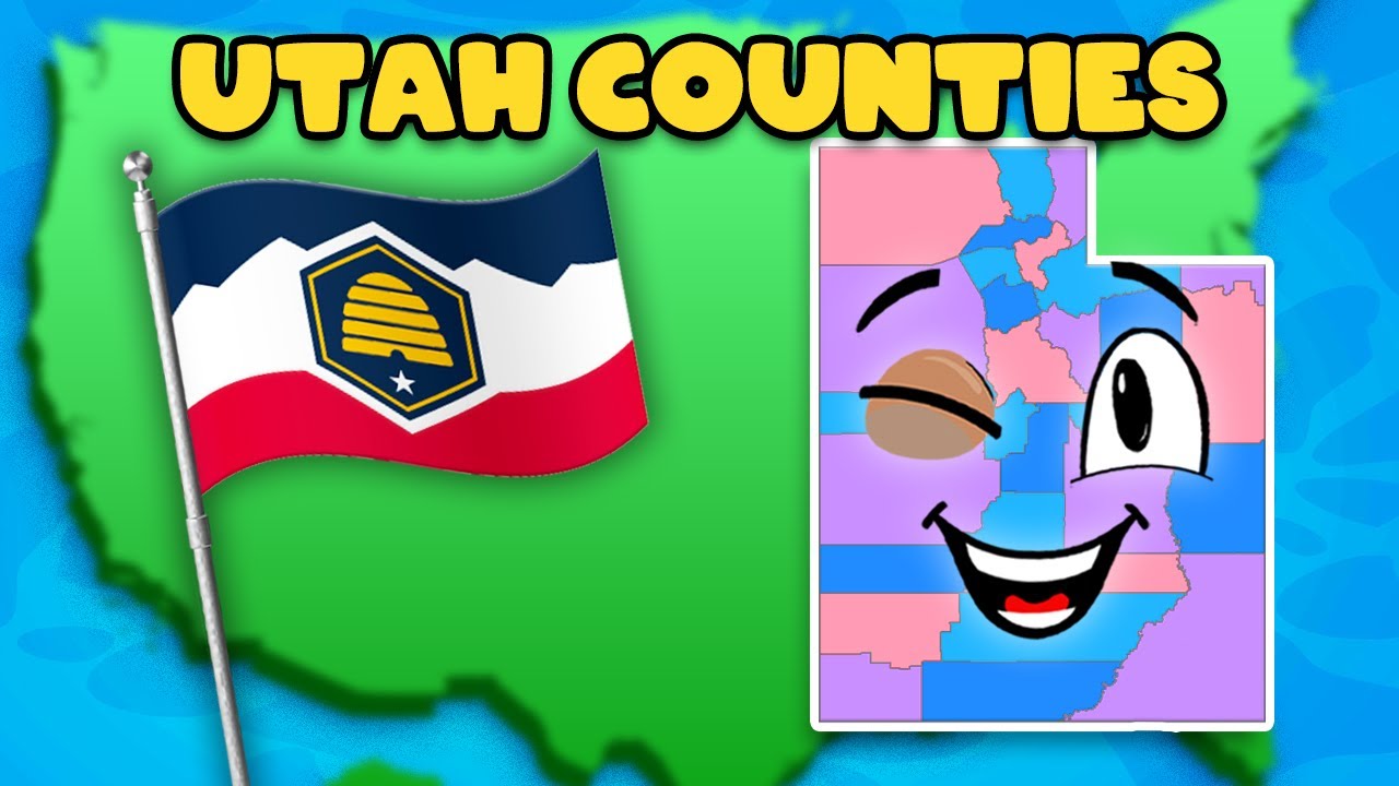 Let's Explore the Counties of Utah! | KLT Geography