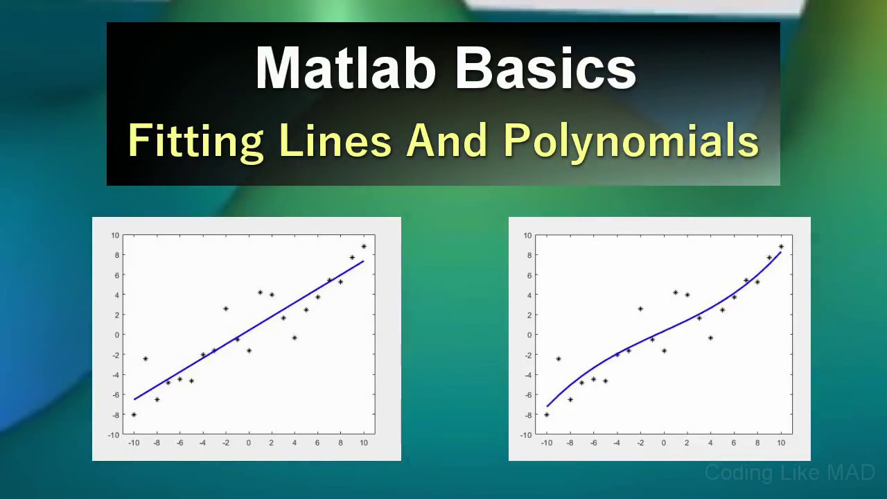 Matlab Tutorial: Introduction to Fitting Lines and Polynomials