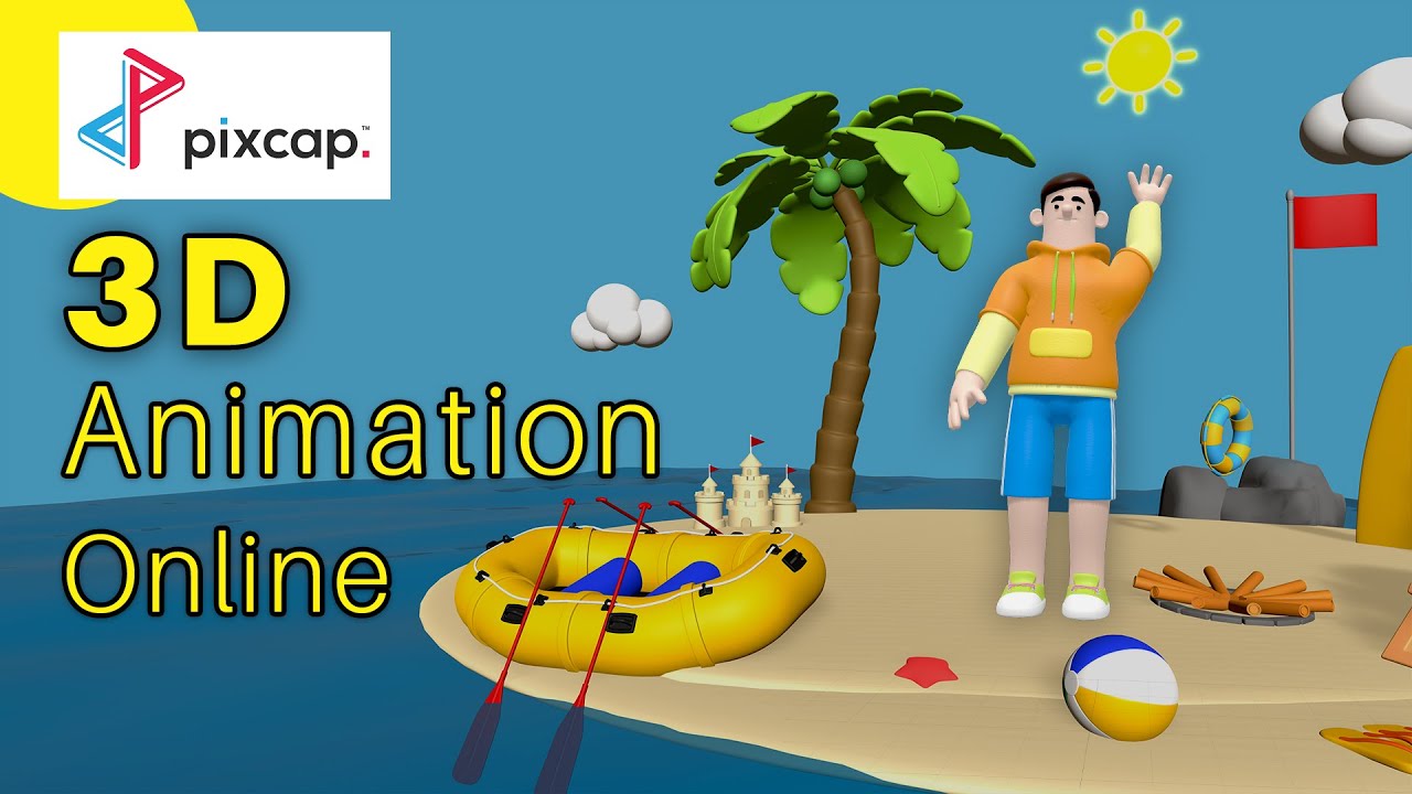 PixCap Online Animation | UX/UI and 3D Cartoons | Easy Animation Process | Online Cartoon Making
