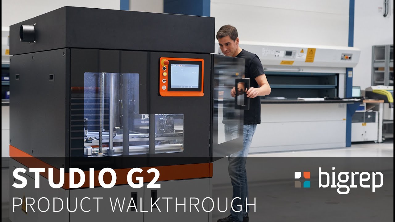 BigRep Studio G2 - Product Walkthrough